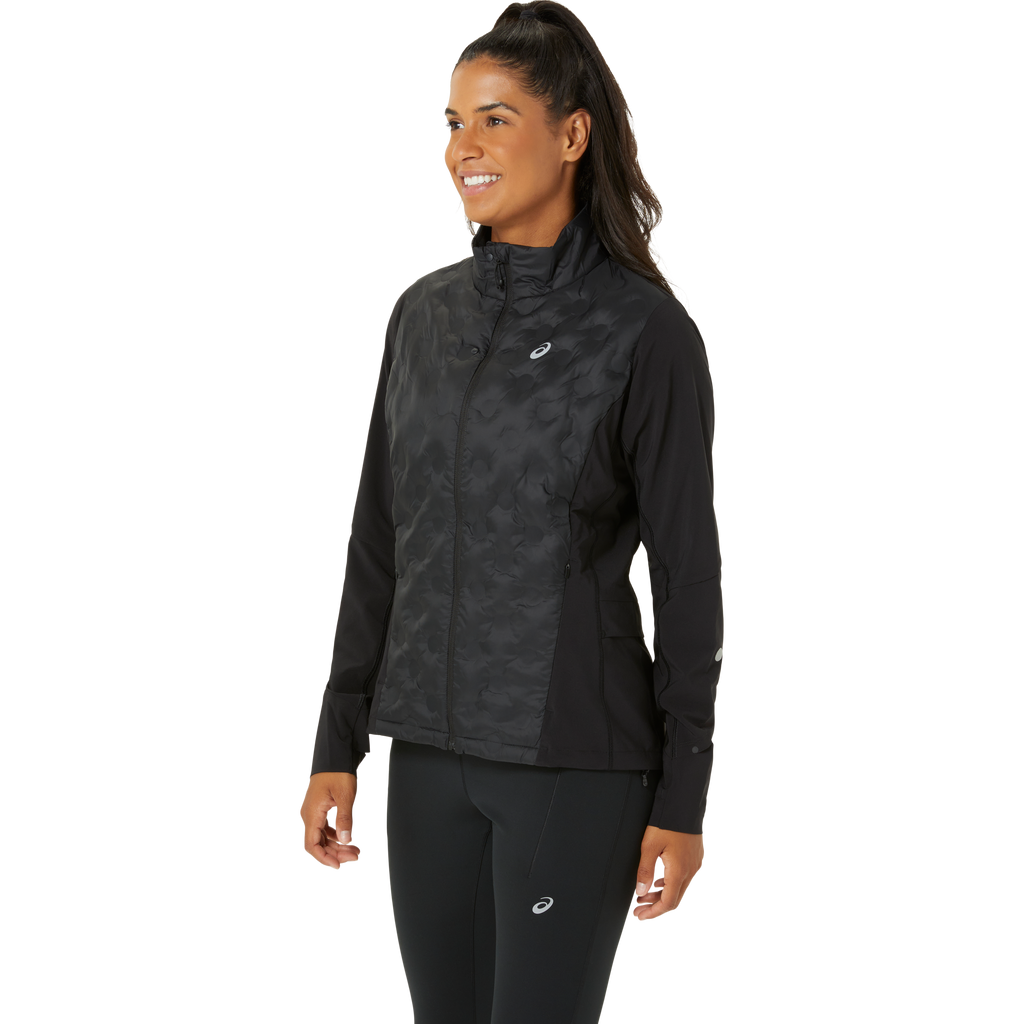 Marathon FINISHER ASICS Road Winter Jacket - Black (Women's Sizing ...